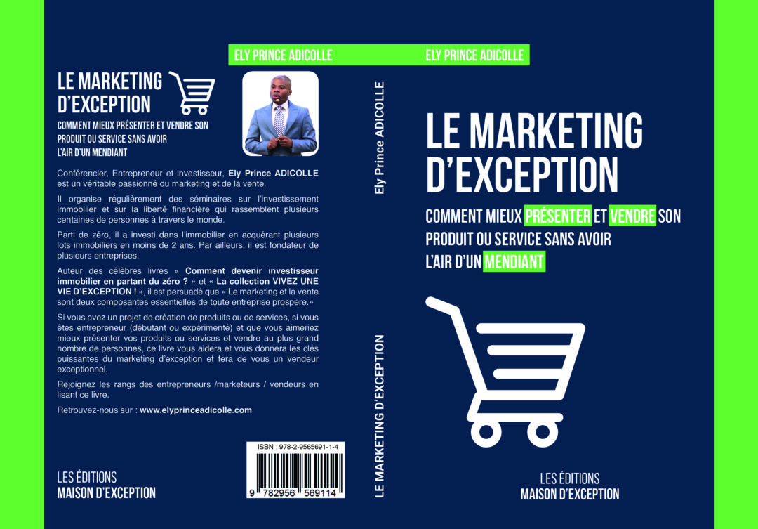 Le marketing d’exception | Ely-Prince ADICOLLE